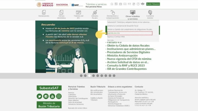 ᐅ Descubre la nueva forma de hacer trámites en el SAT: La Oficina ...